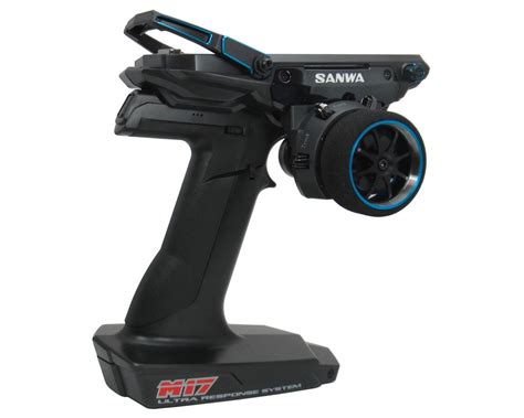 Sanwa Airtronics Limited Edition M17 FH5 4 Channel 2 4GHz Radio System Blue W RX 493i Receiver