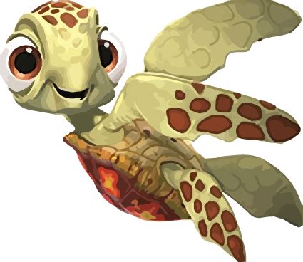 Dory Clipart Nemo Turtle Finding Nemo Squirt Png Free Transparent The Best Porn Website