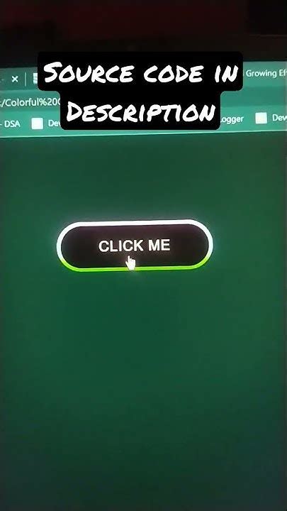 Colorful Glowing Effect Button In Html Css Youtube