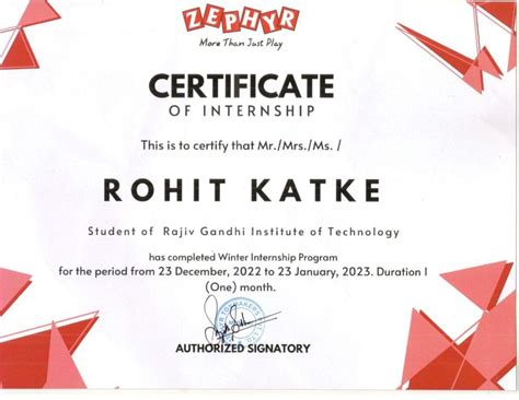 Rohit Katke On Linkedin Expressing Gratitude For My First Internship