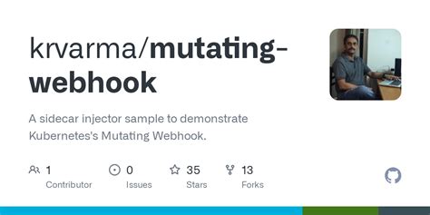 Github Krvarmamutating Webhook A Sidecar Injector Sample To