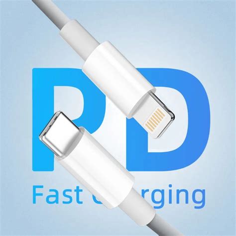 Original W Pd Cables Fast Charging High Speed Type C To Lighting Charging Data Cable USB