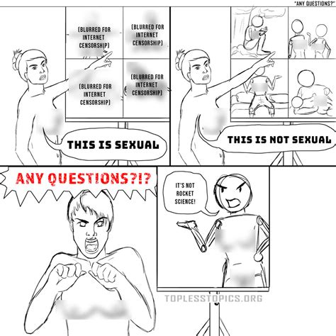 NEW Webcomic Page Up Any Questions Topless Topics