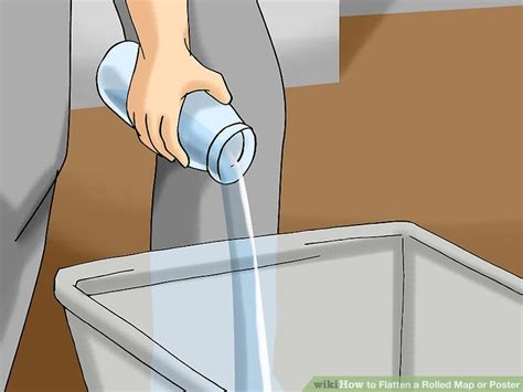 Ways To Flatten A Rolled Map Or Poster WikiHow