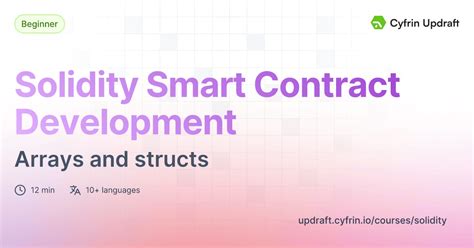 Video Simple Storage Arrays And Structs Solidity Smart Contract Development