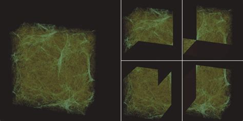 Four Rendering Nodes Are Used To Process The Data In Parallel Each