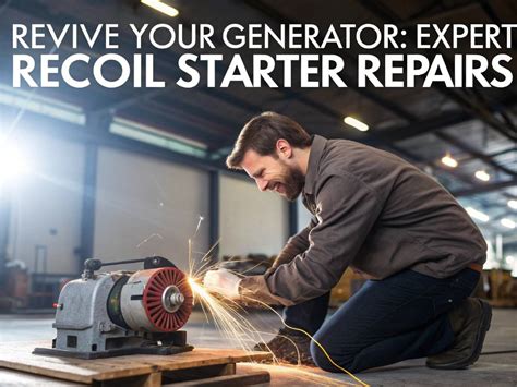 Revive Your Generator Expert Tips To Fix A Recoil Starter Viral Rang