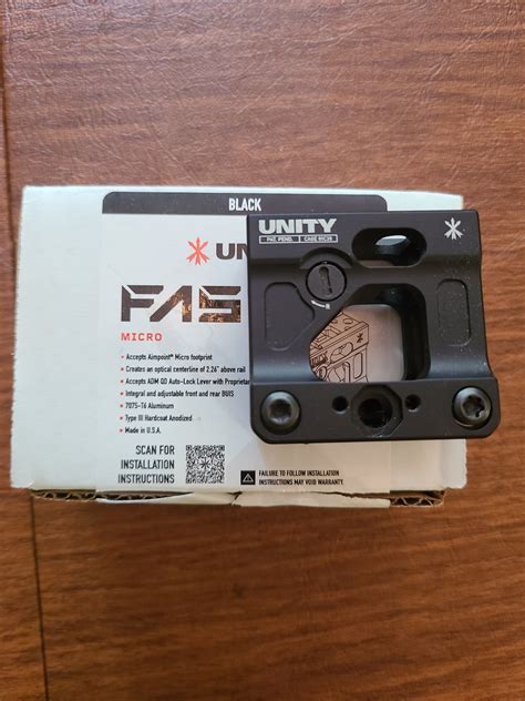 Sold Unity Aimpoint Micro Fast Mount Snipers Hide Forum