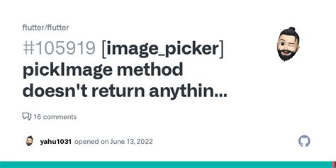 Image Picker PickImage Method Doesn T Return Anything And Not
