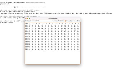 At28 Programmer Java Arduino