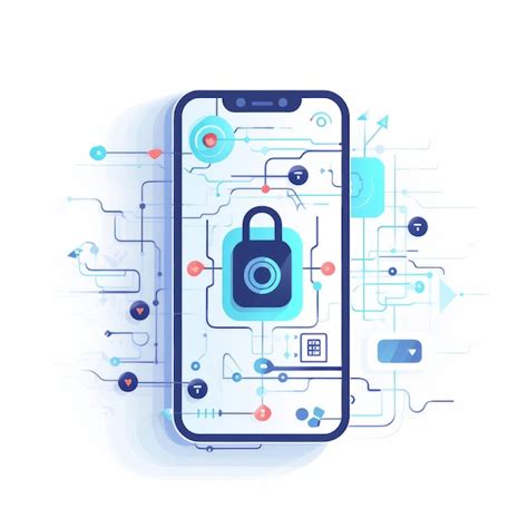 Premium Ai Image Ensuring Robust Security And Privacy Safeguarding Data In A Mobile App
