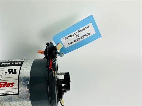 Life Fitness T5i Treadmill Drive Motor Mcmillan 27hp 6860101 Mp116