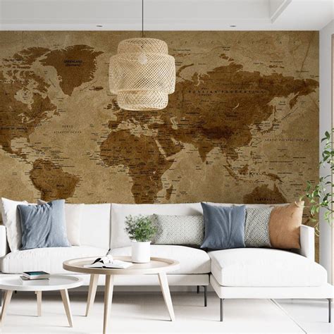 پوستر دیواری نقشه جهان خرید نقشه جهان با بهترین قیمت فروشگاه اینترنتی منزل