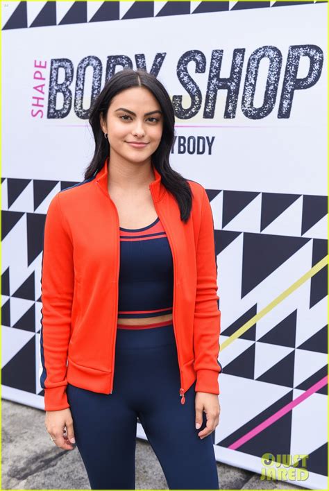 Camila Mendes Stays Fit At Shape Magazines Body Shop Pop Up Photo