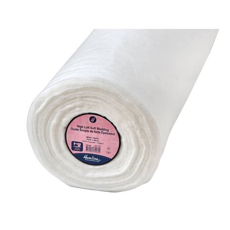 Hemline Sew In High Loft Soft Wadding By The Metre Hobbycraft