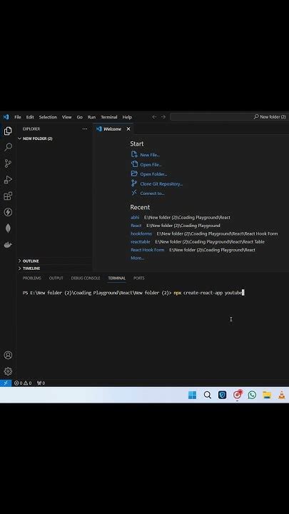 how to setup a react project 😎🤩 tips and tricks short react
