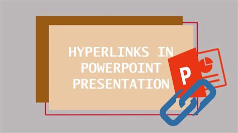 How To Use Hyperlinks In Powerpoint Presentation Youtube