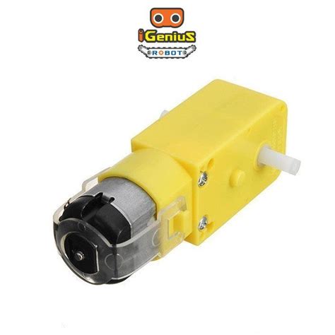 มอเตอร์เหลืองพร้อมชุดเกียร์สำหรับหุ่น Diy สำหรับไมโครบิตและ Arduino Motor Gear For Diy Robot