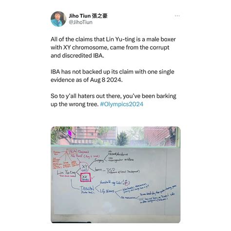 繼前幾天，我為林郁婷辯護的文章被時代雜誌報導後，我們持續為林郁婷、為台灣選手，在國際發聲。 我已經寫了一些英文的推特，歡迎大家都為林郁婷在x與
