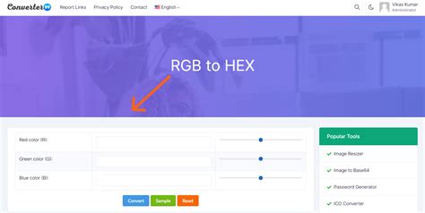 Rgb To Hex Converter99