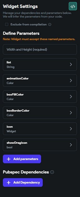 reorderable list view