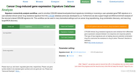 病人层次的”cmap”——首个病人来源的癌症药物扰动基因表达信号数据库cds Db，助力癌症药物重定向、联合用药发现lincs