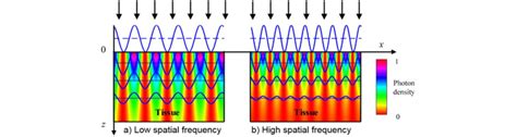 Comparison Of Light Attenuation And Penetration Depth Of A Low And