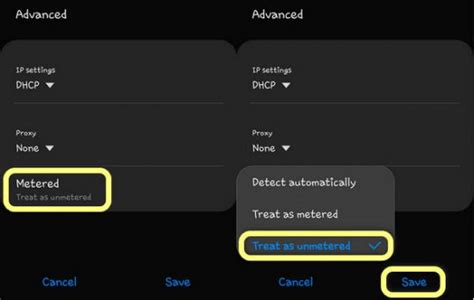 How To Set Wi Fi Network As Metered Or Unmetered On Android 9 10