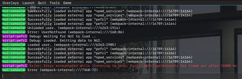 Bug UI Doesn T Update Issue 101 Project Error Pefcl GitHub