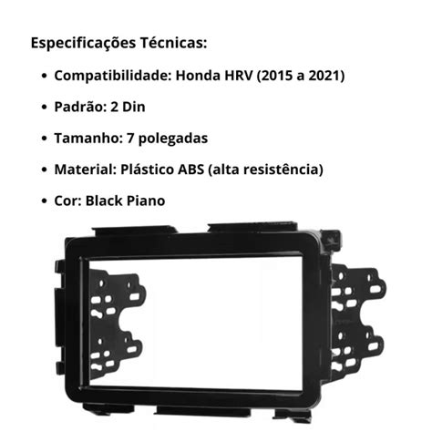 Central Multimidia Honda Hrv Carplay Android Auto Bp Pruden Auto Parts