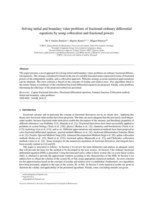 Pdf Solving Initial And Boundary Value Problems Of Fractional