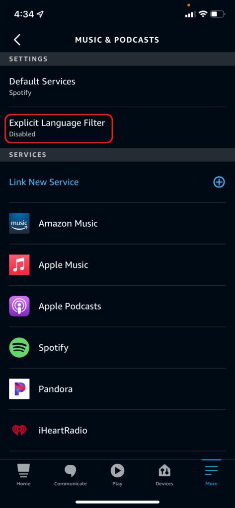 How To Turn Off Explicit Filter On Alexa