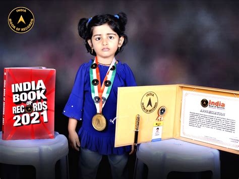 Riyanshi Jayesh Gurav Appreciation India Book Of Records