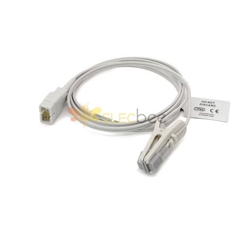 Disposable Spo2 Sensor Compatible Ninon Db9 Reusable Adult Ear Clip Spo2 Sensor 1m