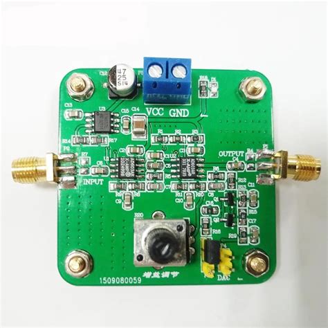 ad603 da input voltage controlled if amplifier with agc signal