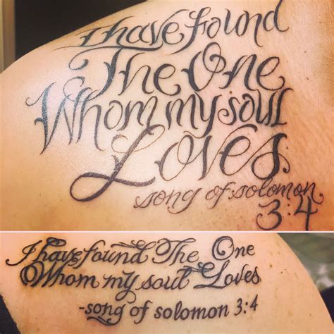 Song Of Solomon 47 Tattoo