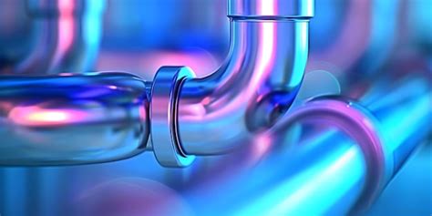 Visualizing Infrastructure And Plumbing Concepts With An Interconnected Pipes Network Concept