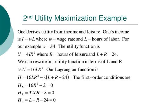 Ppt Constrained Optimization Powerpoint Presentation Free Download