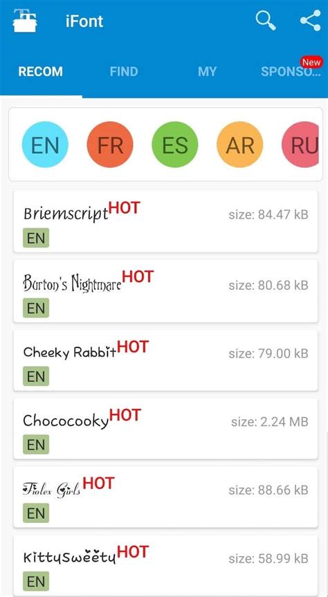 how to install fonts on android