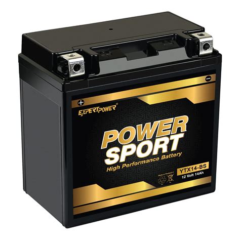 Expertpower Etx14 Bs 12v14ah Ytx14 Bs Replacment 12v 14ah Sealed