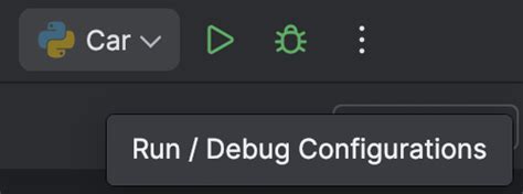 run python using a run configuration jetbrains guide