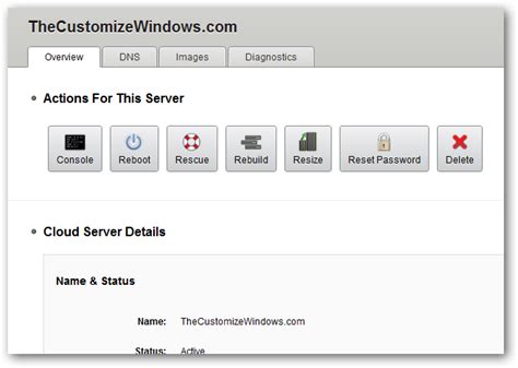 Installing OpenPanel On Rackspace Cloud Server