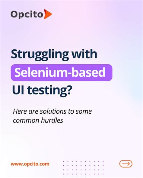 How To Tackle Selenium Based Ui Automation Challenges Pdf