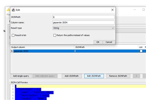 Extract Data From Parsed Json Knime Analytics Platform Knime