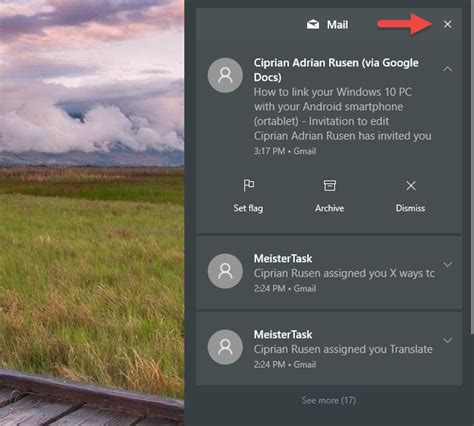 How To Use The Notifications From The Action Center In Windows 10 Digital Citizen