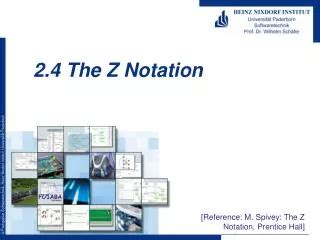 PPT Z Notation PowerPoint Presentation Free Download ID