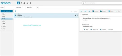 Restrict Zimbra Local Domains From Sending Emails To External Domains Computingforgeeks