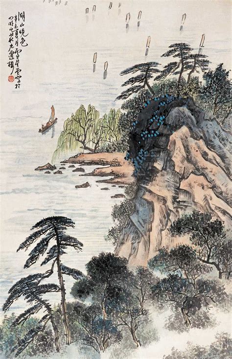 卢星堂 湖光晓色 镜心福建拍卖2006夏季拍卖地福建拍卖拍品价格图片拍卖专场拍卖会预展拍卖会结果卓克拍卖频道