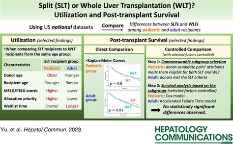 Split Or Whole Liver Transplantation Utilization And Posttransplant