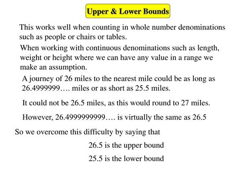 Ppt Upper And Lower Bounds Powerpoint Presentation Free Download Id